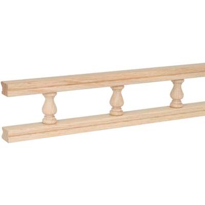 Millwork & Doors - 72" OAK SPINDLE RAIL