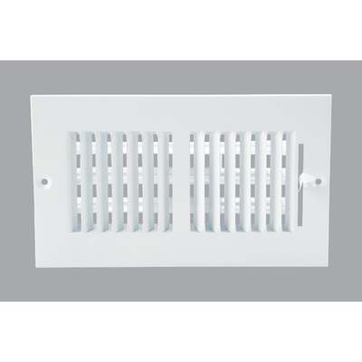 Products - (e) 4x8 Wht Wall Register