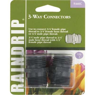 Departments - RAINDRIP 3 WAY CONNECTOR
