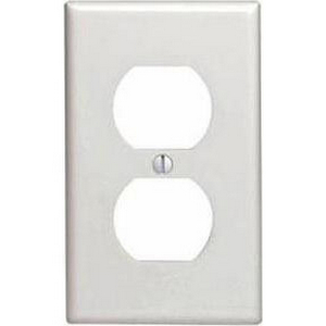 Departments - TAPA RECEPTACULO DOBLE BLANCA