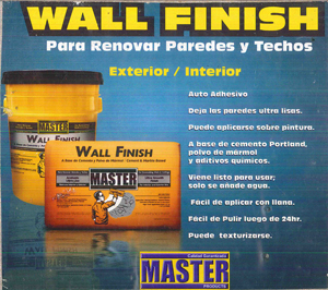 Departments - WALL FINISH PAILA