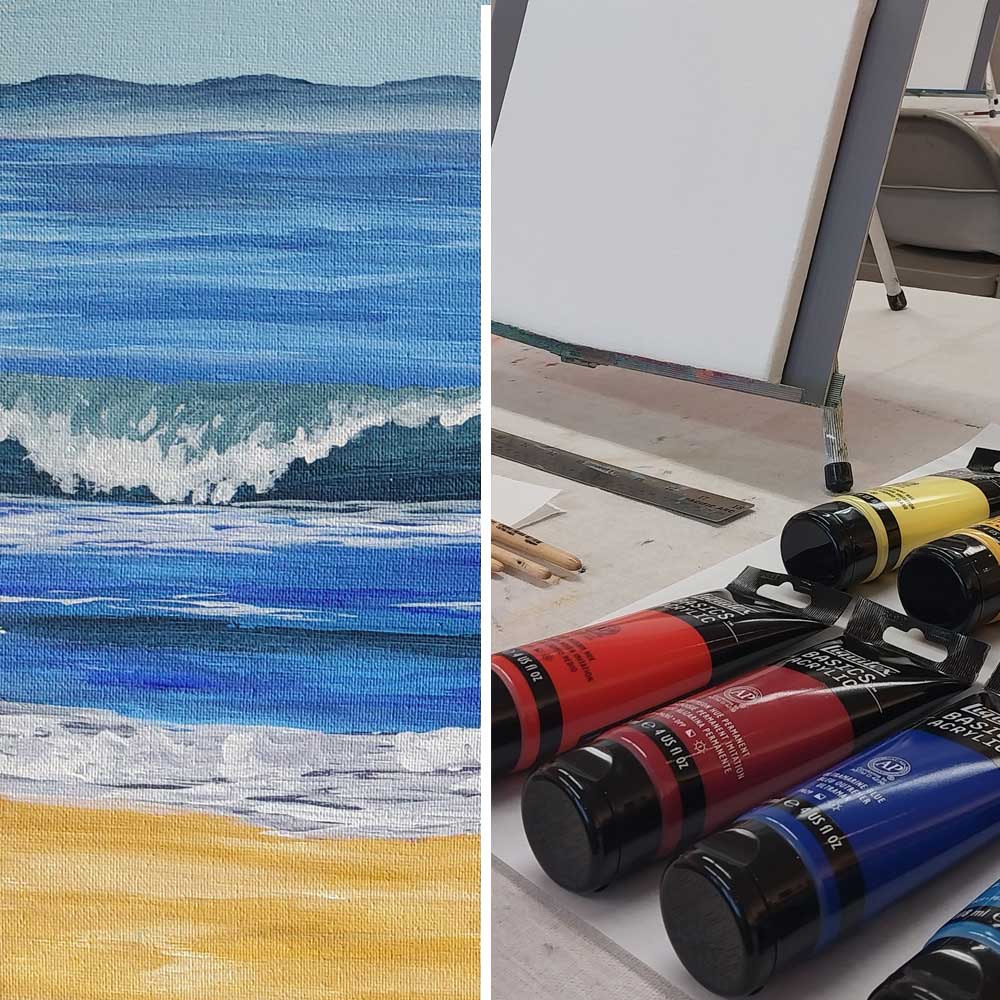 In the Studio: Acrylic Step by Step with Sarah McCourt