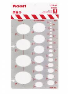 Departments - Ellipse Guide Template No.1225-50i (50°)