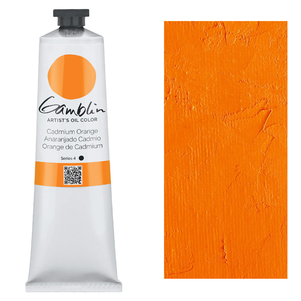 Departments - Gamblin Artist's Oil Colors 150ml Cadmium Orange