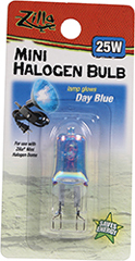 Departments - DAY BLUE MINI HALOGEN BULB 25W